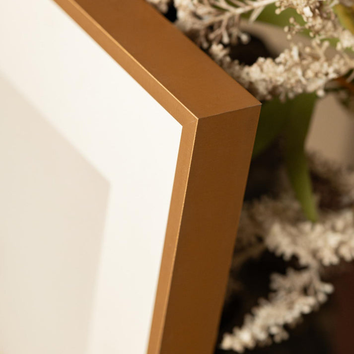 Brushed Copper Frame – The Poster Edit